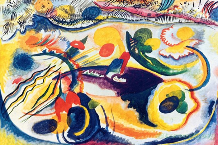 Wassily Kandinsky On The Theme of The Last Judgement Painting ...